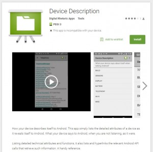 Build your own Android app – #8 Device Description app | Electronics Weekly