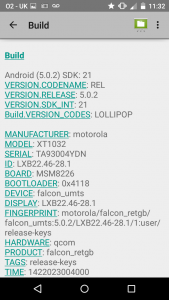Build your own Android app – #9 Device Description via Build ...