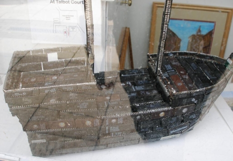 Computer art using chips