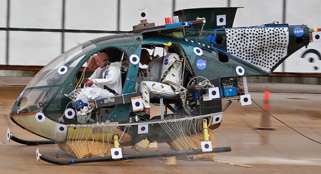 Nasa runs helicopter honeycomb crash test | Electronics Weekly