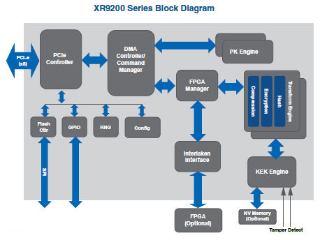 Exar samples compression/security co-processor