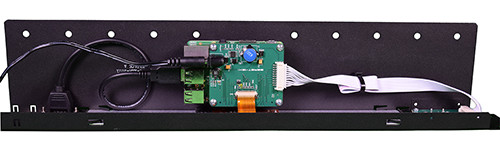 Rack-mount Raspberry Pi gets large colour display | Electronics Weekly