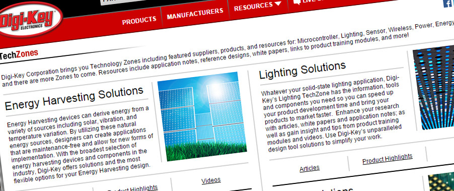 Digi-Key boosts TechZones | Electronics Weekly