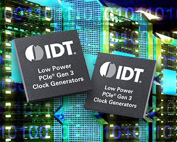 IDT adds 3.3V PCIe clock generators | Electronics Weekly