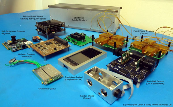 Space: SSTL chooses smartphone apps for Strand-1 satellite ...