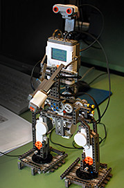 Lego Mindstorm powers robot challenge at Cambridge