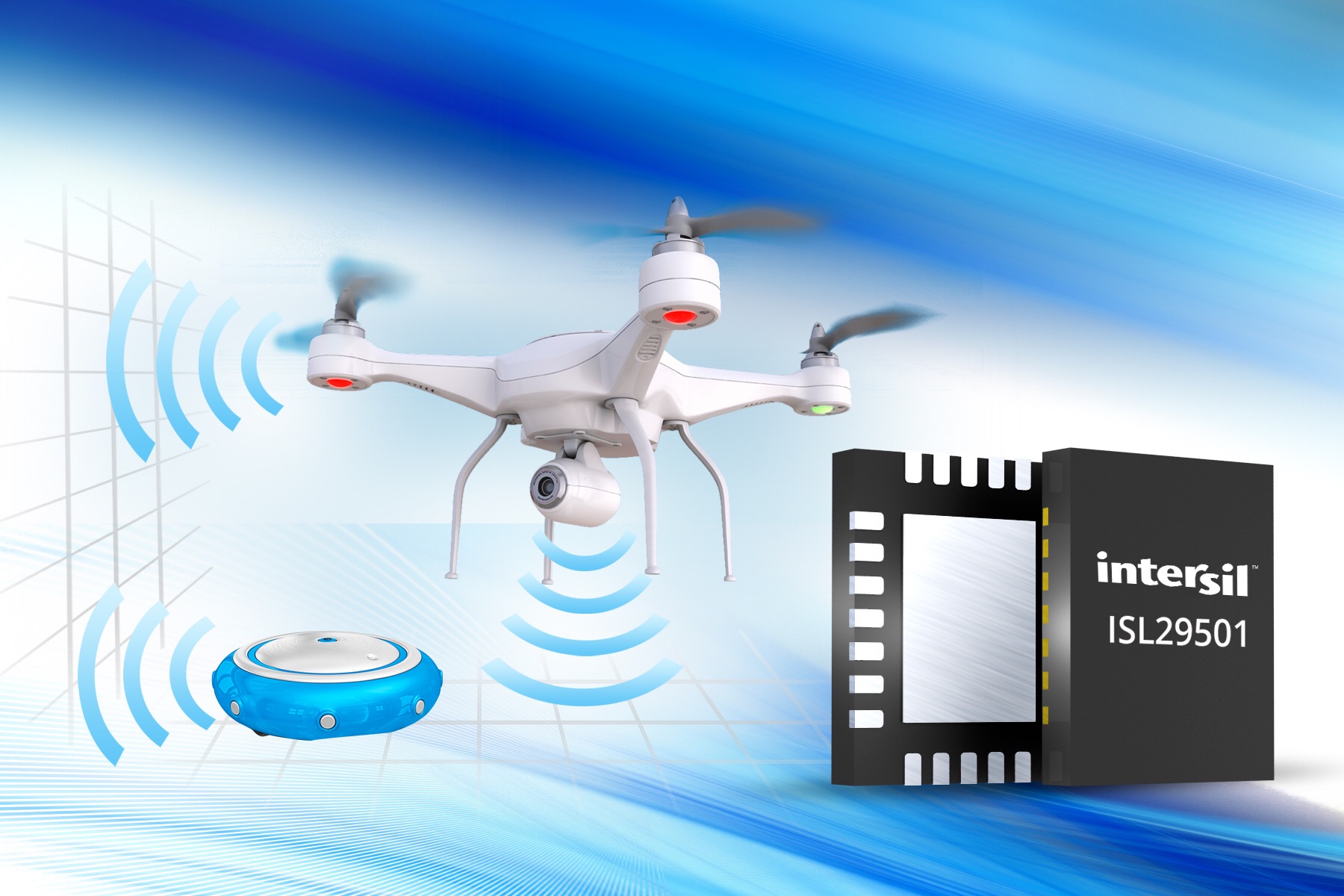 Happy landings for Intersil ToF IC | Electronics Weekly