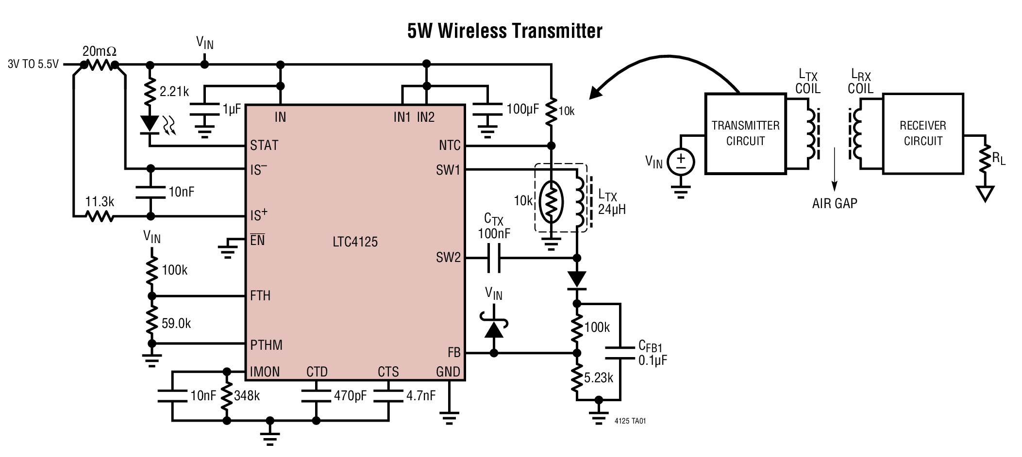 LTC adds wireless power transmitter | Electronics Weekly