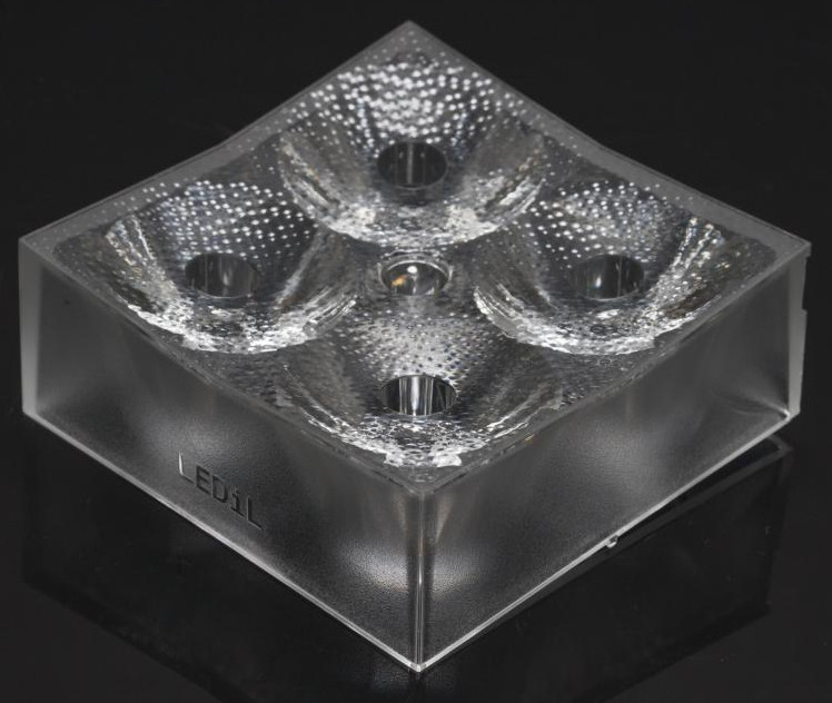 Quad narrow beam optic from Ledil | Electronics Weekly