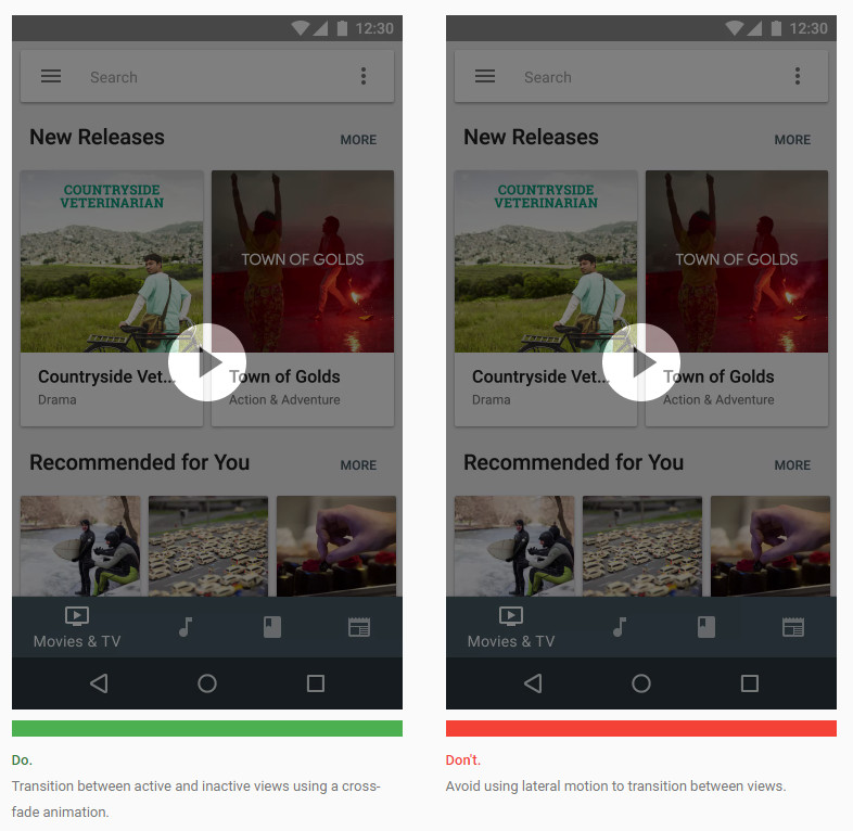 Android Apps To Borrow Ios Style Bottom Navigation