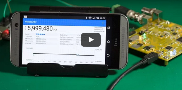 Measure the accuracy of Andy's Android-friendly frequency counter ...