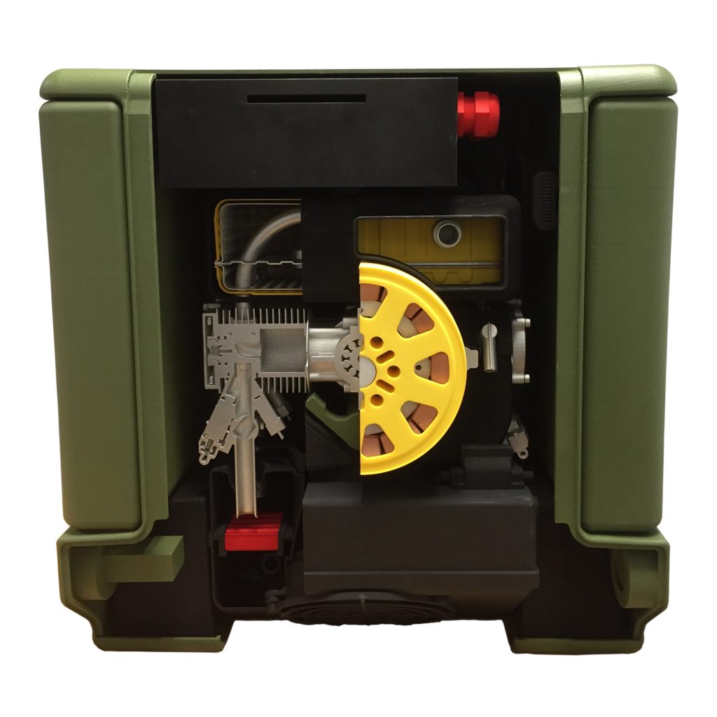 Portable power generator drives 28Vdc from aviation fuel | Electronics ...