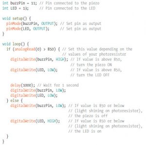 How to build a laser trip wire alarm with Arduino
