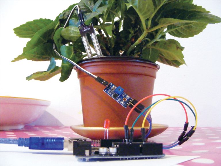 Plant monitor - how to build your own with Arduino