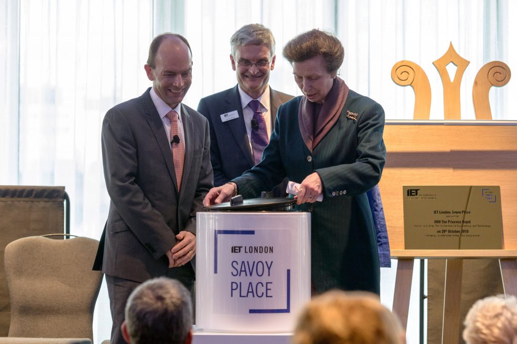 IET Savoy Place re-opened by Princess Royal | Electronics Weekly