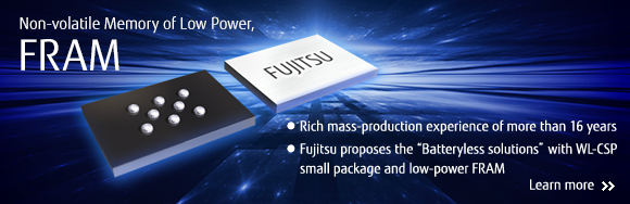 Fujitsu sampling auto FRAM | Electronics Weekly