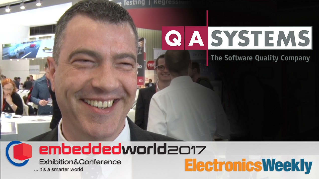 Ew Video Interview Qa Systems On Cantata Unit And Integration Test Tool Electronics Weekly 9733