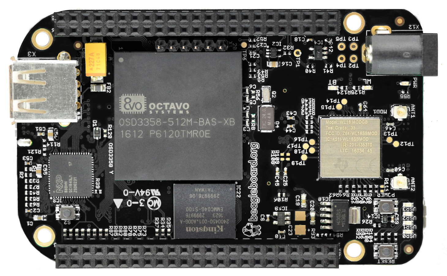 BeagleBone Black wireless node for IoT on sale at RS