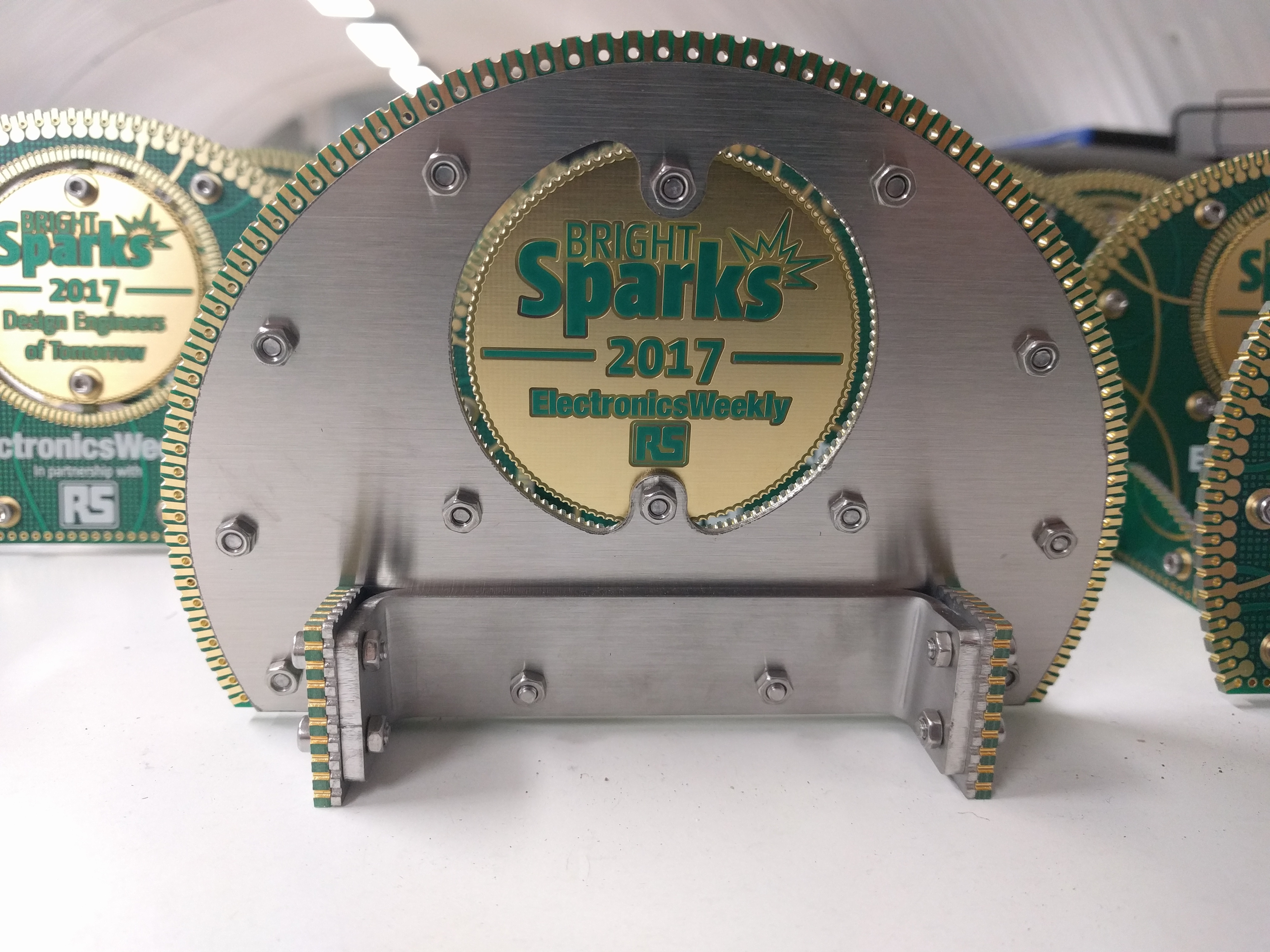 BrightSparks trophies make their mark