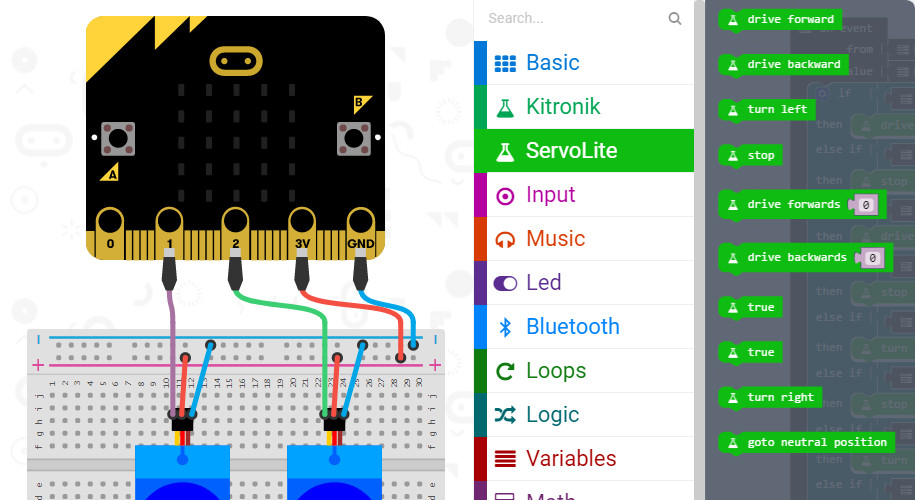 MOVE Mini Buggy moves the micro:bit towards robotics MOVE Mini Buggy moves the micro:bit towards robotics