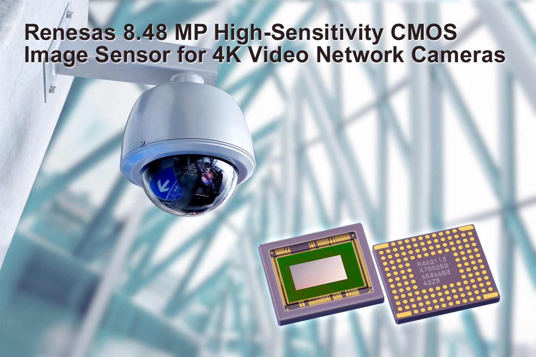 Renesas sampling 4k image sensor for security cameras | Electronics Weekly
