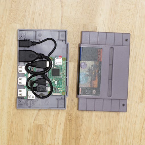 Raspberry Pi Zero turns SNES cartridge into retro gaming console ...