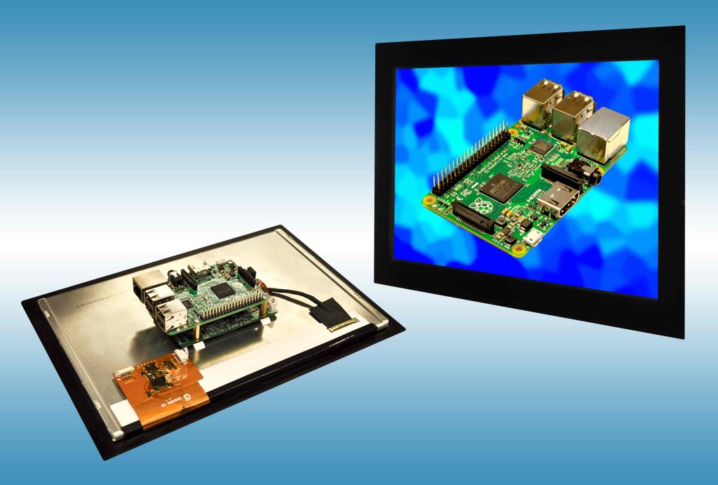 Metal industrial case for 10.1inch Raspberry Pi touch screen display ...