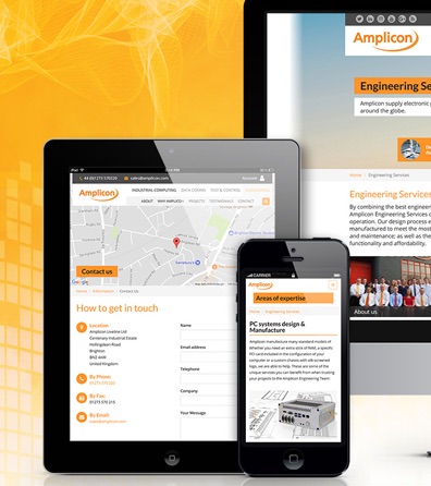 Amplicon creates website for industrial automation | Electronics Weekly