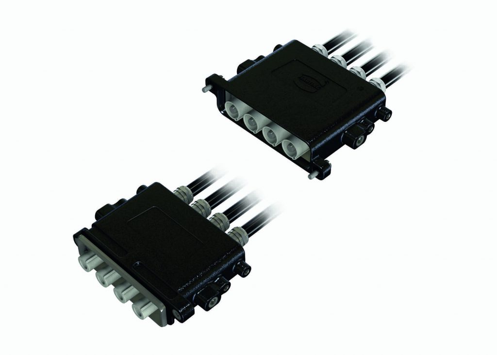 Harting designs low profile 250A connector for railways | Electronics ...