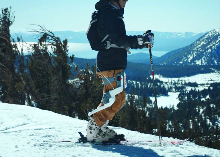Roam Ski exoskeleton improves your technique