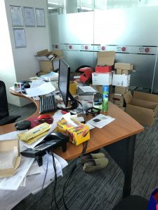 Untidy Desk Competition | Electronics Weekly