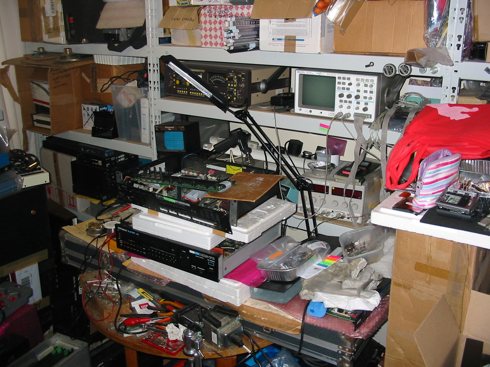 Untidy Desk Competition | Electronics Weekly