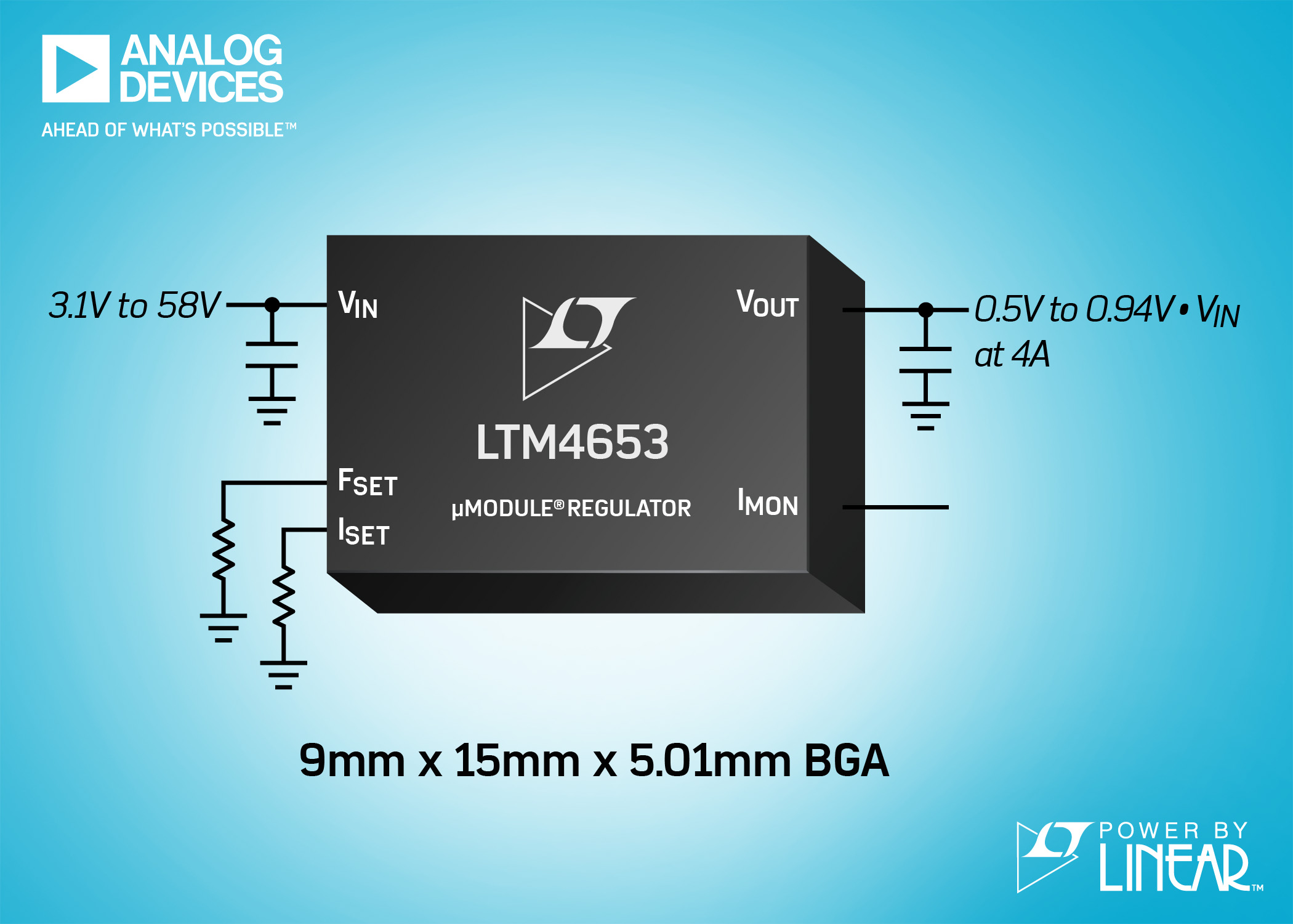 58Vin µModule regulator delivers up to 4A | Electronics Weekly