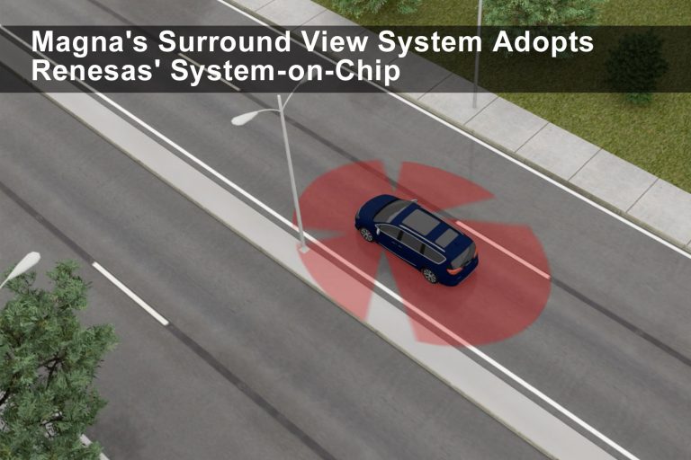 Renesas and Magna combine on low-cost automotive surround-view ...