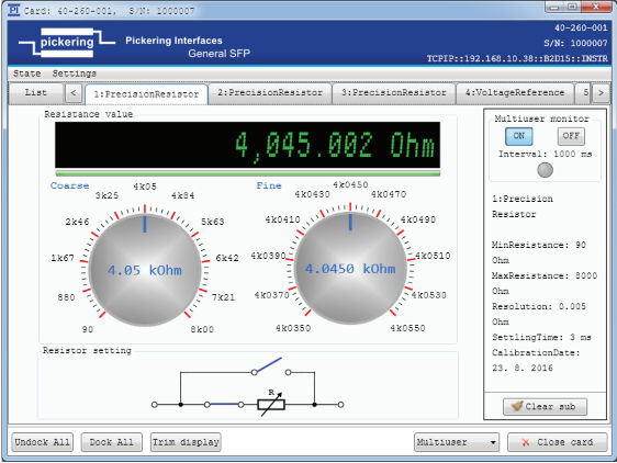 PXI programmable resistors for test and measurement | Electronics Weekly