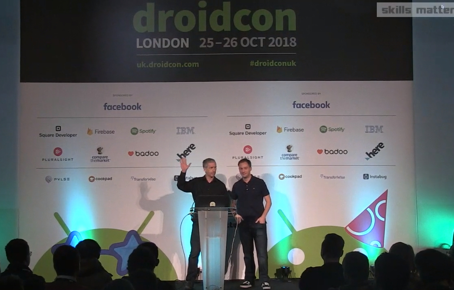View the Skillscasts from Droidcon London 2018 event | Electronics Weekly