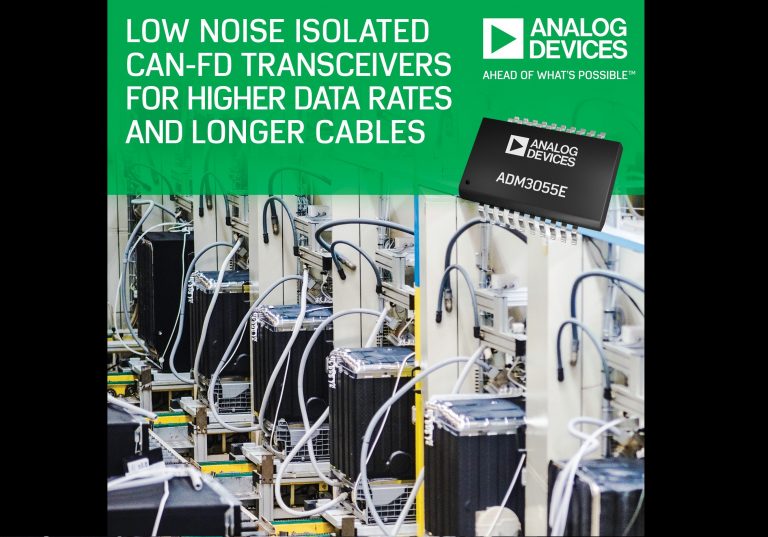 ADI extends transceiver products for CANs | Electronics Weekly