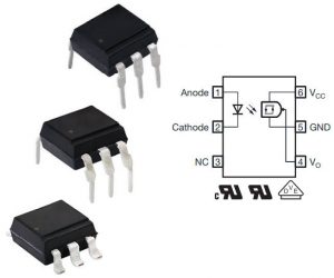 2Mbit/s (NRZ) opto-coupler with Schmitt trigger | Electronics Weekly