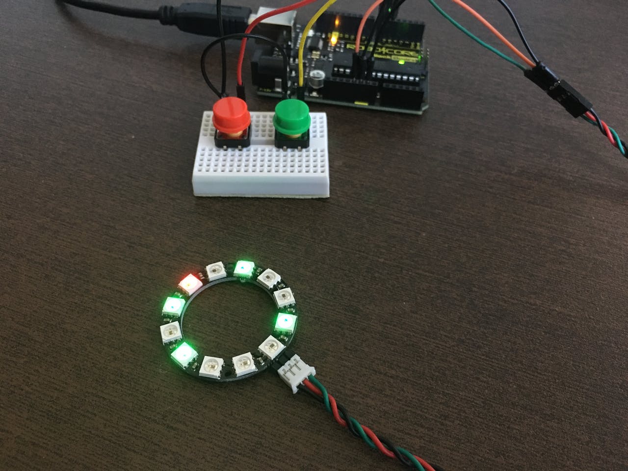 Arduino Ternary clock figures out the time Arduino Ternary clock figures out the time