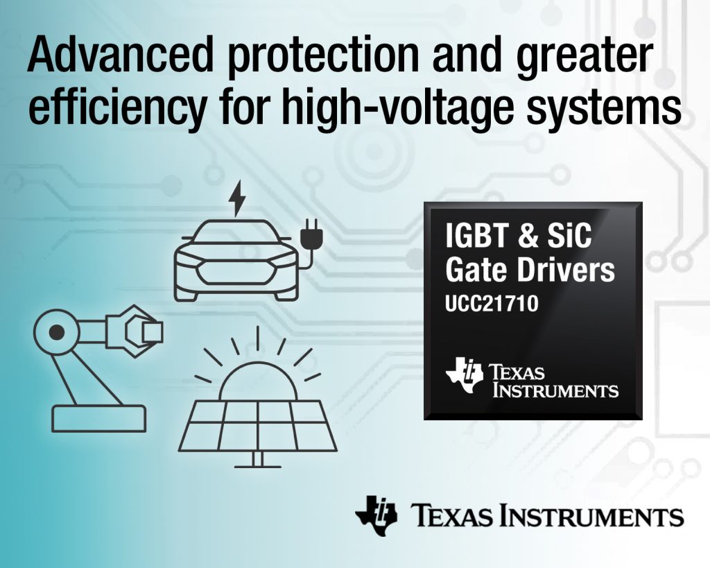 TI isolated gate drivers integrated sensing for IGBTs and SiC MOSFETs ...
