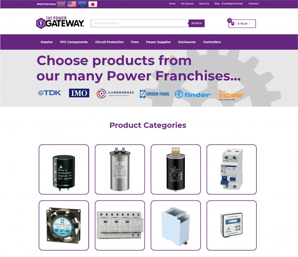 Website is dedicated to power products | Electronics Weekly