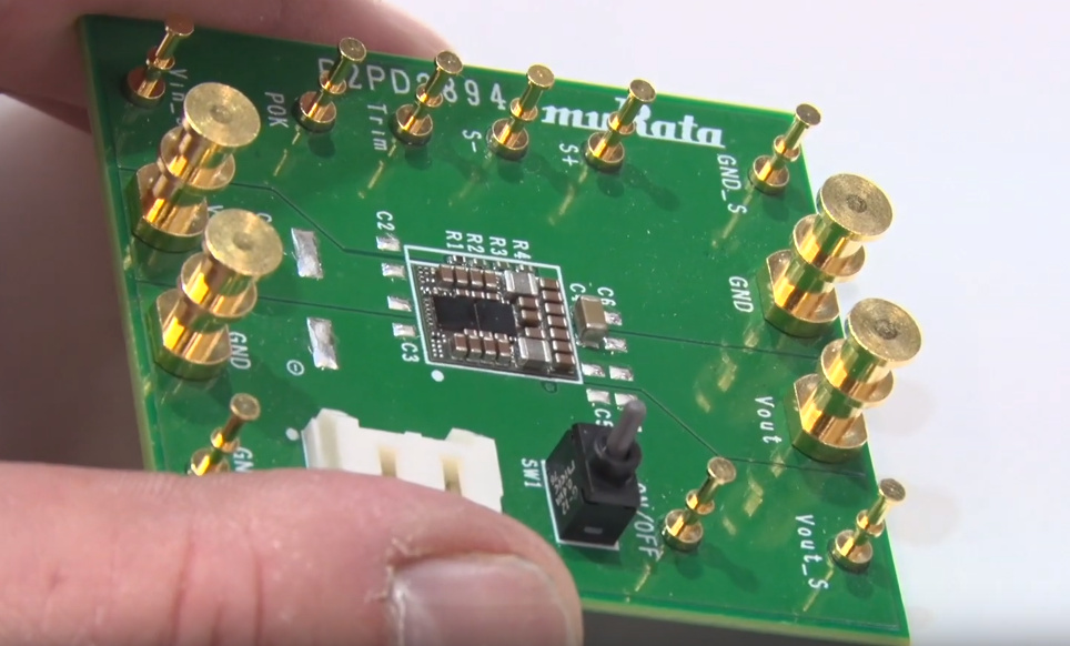 PCIM 2019: Video Interview – Murata on high efficiency 12V 6A PoL modules