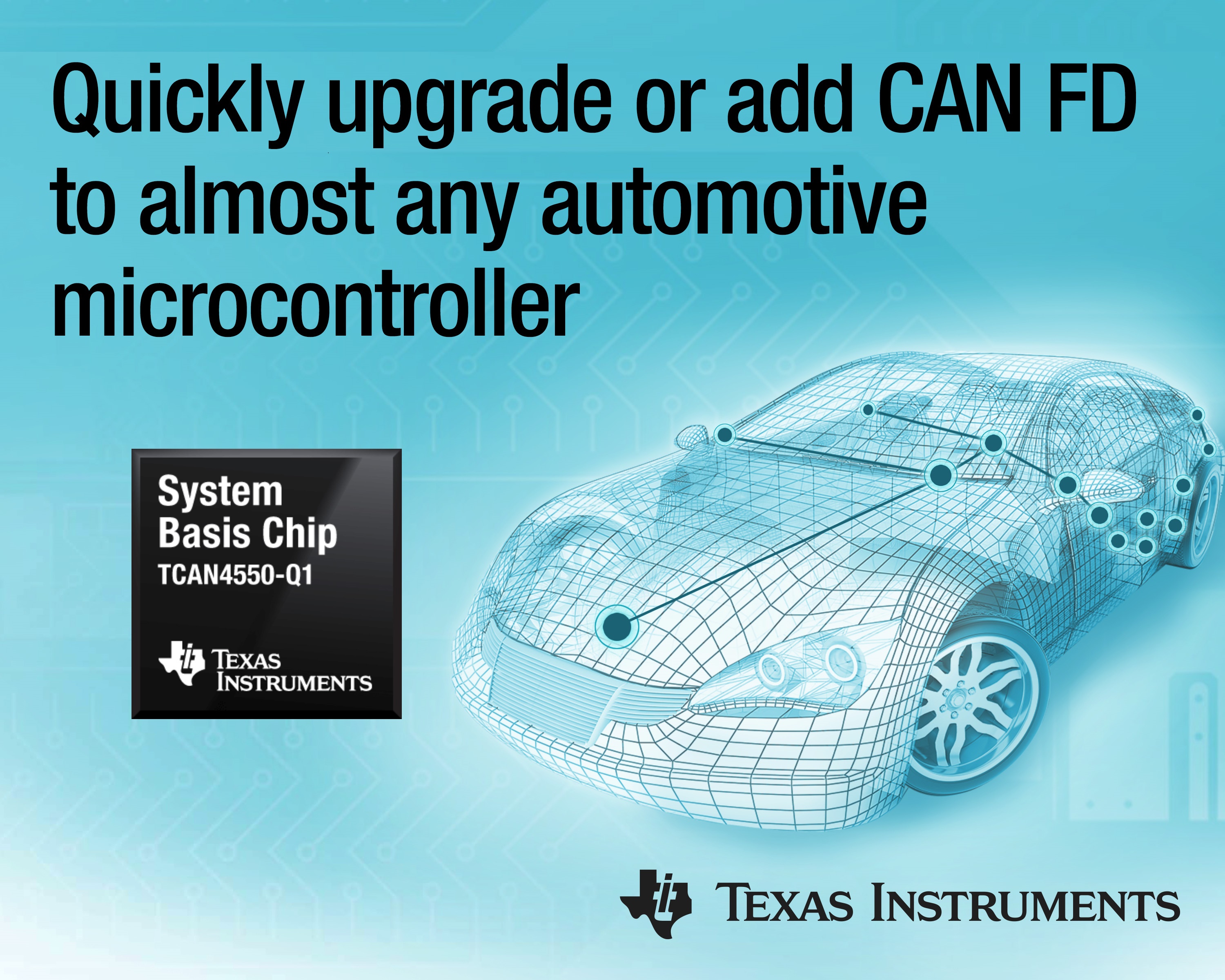 TI Chip integrates transceiver and controller for CAN-FD | Electronics ...