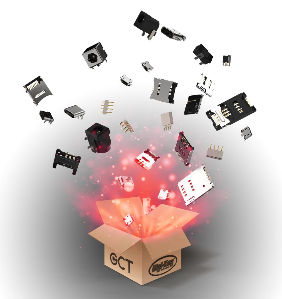 Digi-Key adds GCT connectors | Electronics Weekly