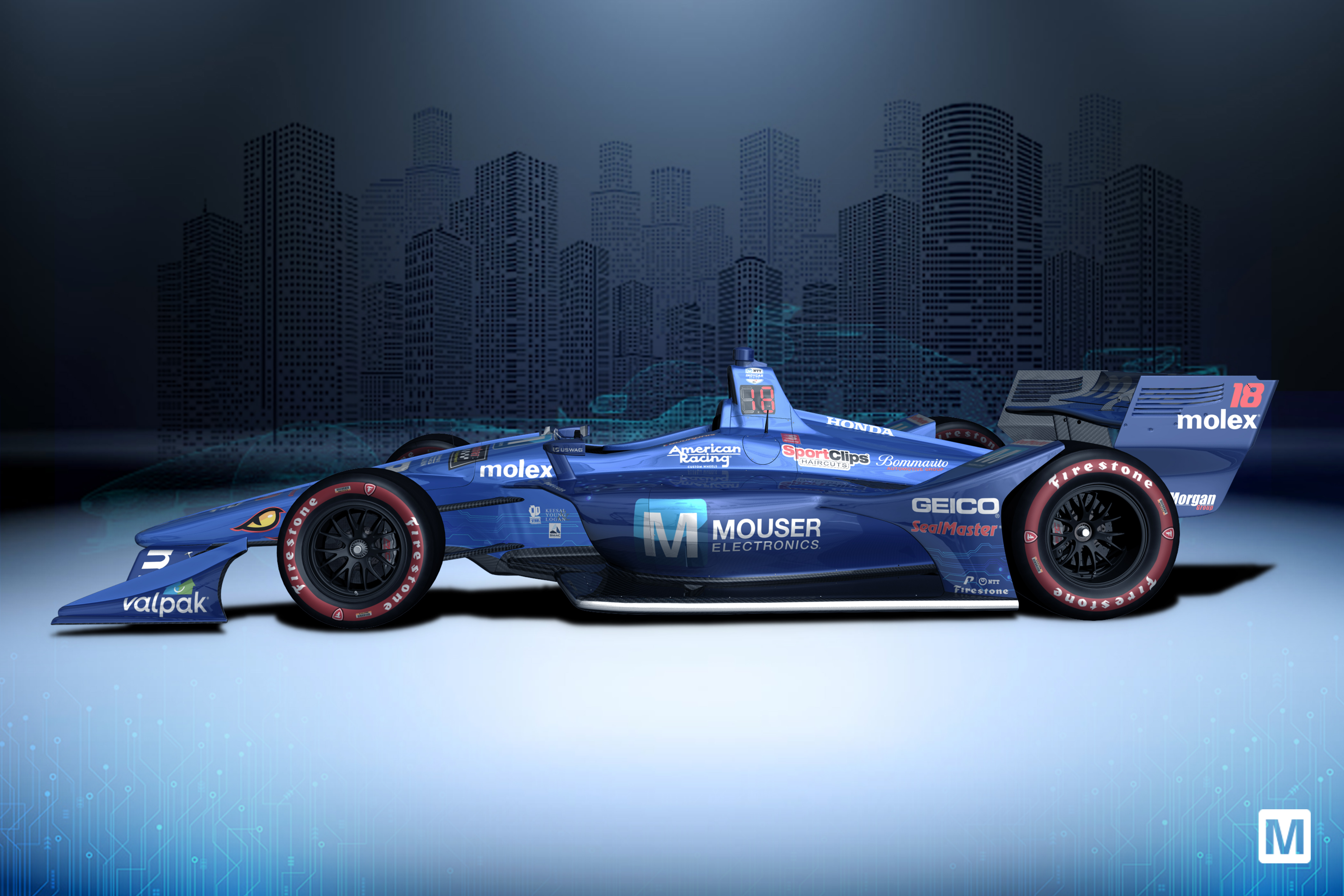 Mouser Blue for Toronto Indy | Electronics Weekly