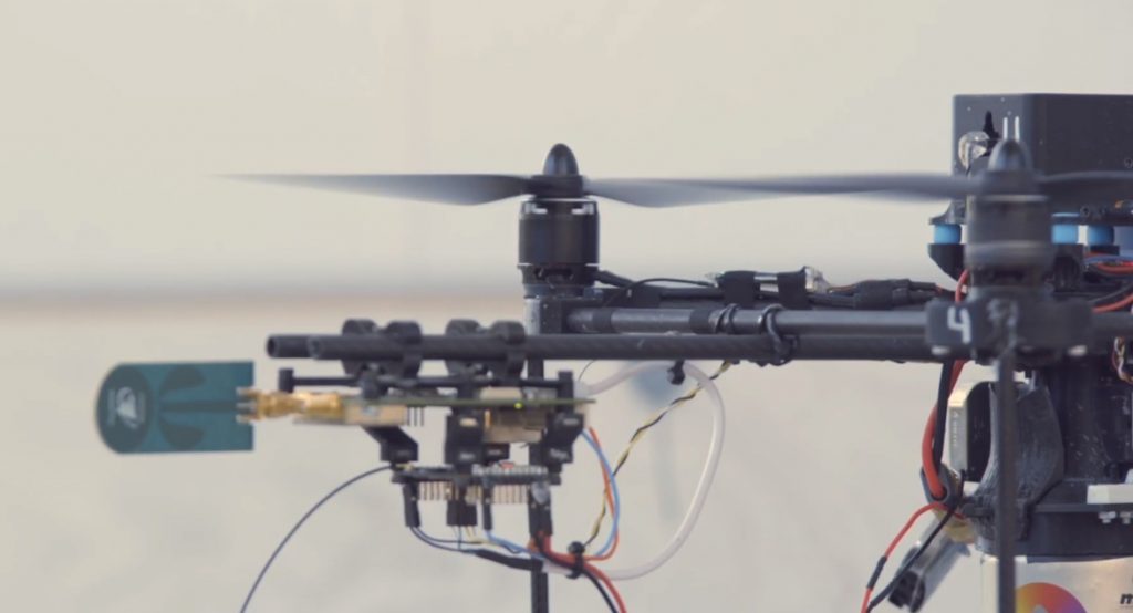 Video: The UFO paint drones make their art