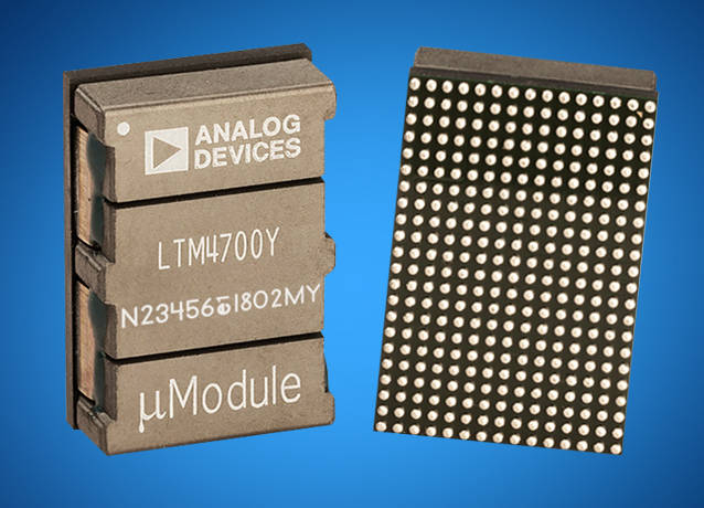 Tiny power module, available from Mouser, delivers 100A