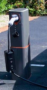 UK pop-up EV charging point saves street clutter | Electronics Weekly