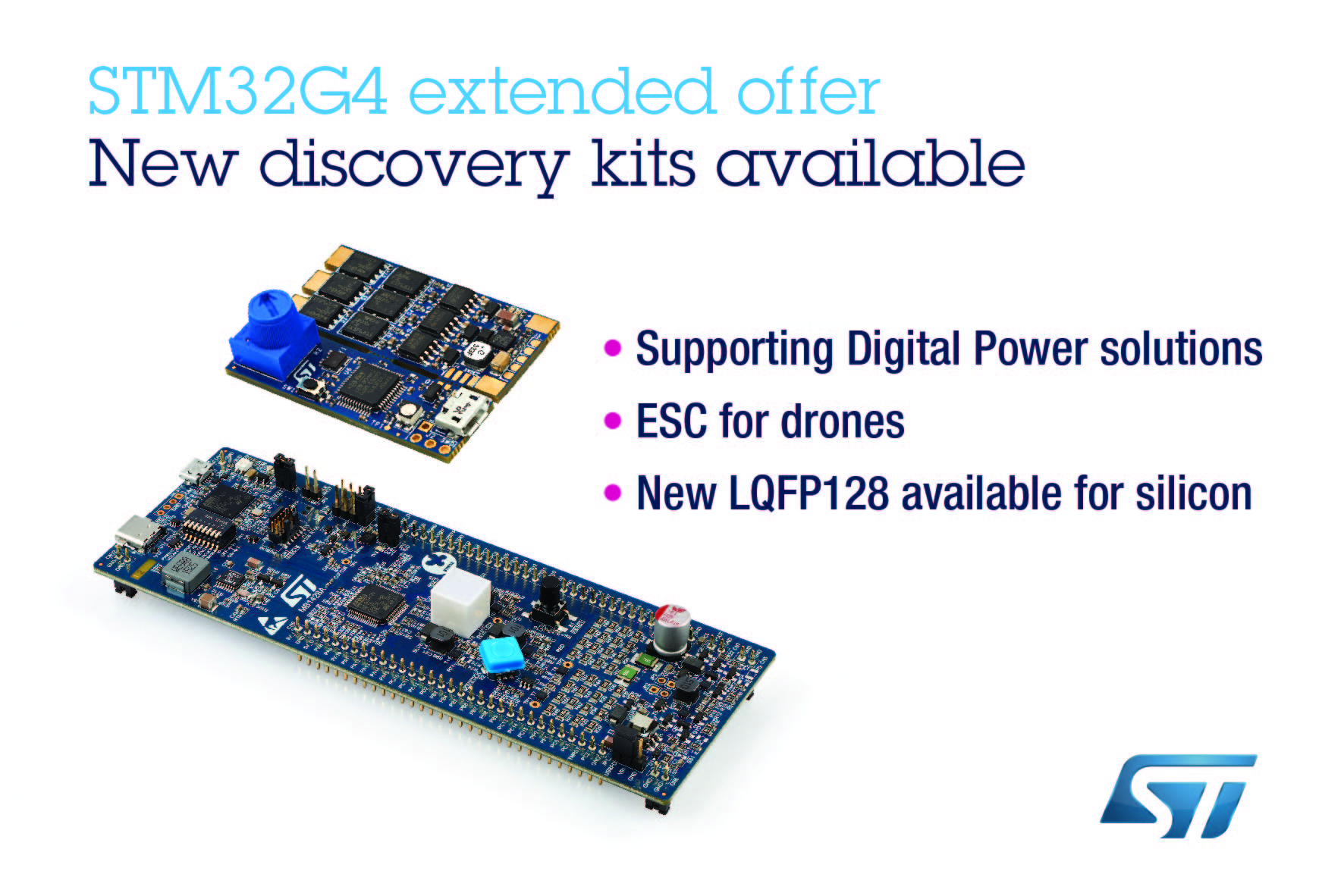 Extended support for STM32G4 MCUs | Electronics Weekly