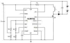 Buck-boost LED driver qualified for automotive | Electronics Weekly